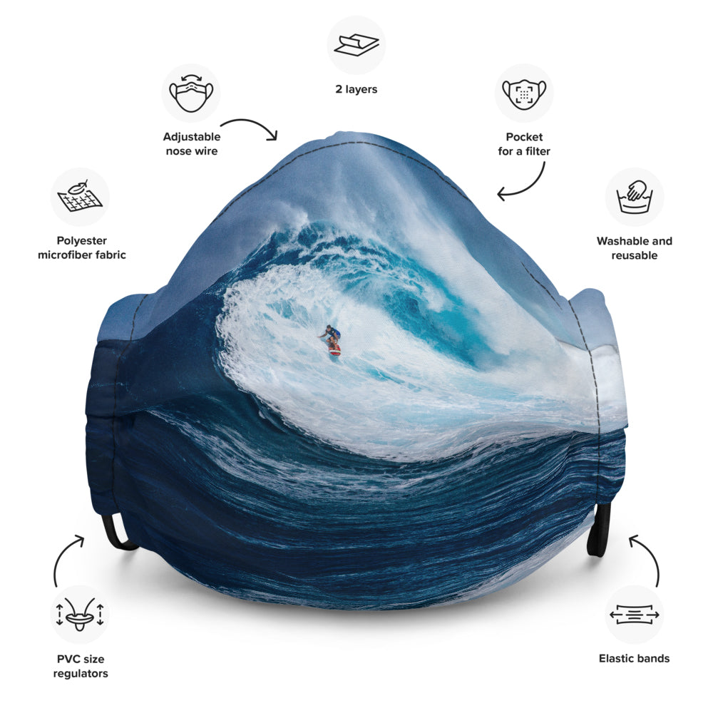 Big wave surf face mask Surfersandyogis